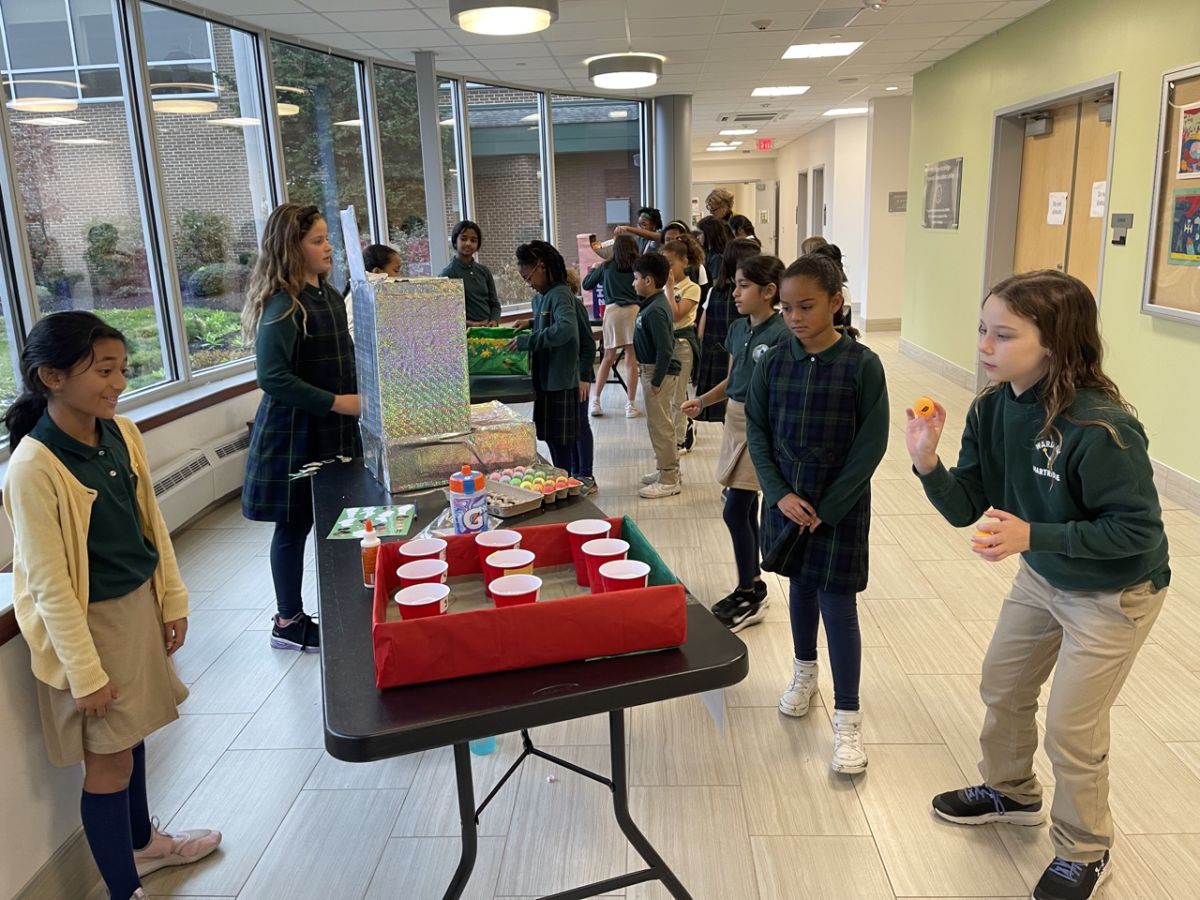 Fifth Graders Provide Fun and Games at Cardboard Arcade | News Posts