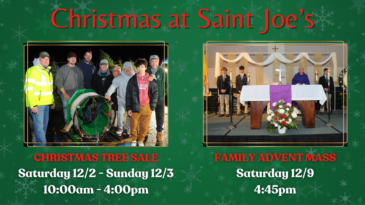 Christmas at Saint Joe's Returns | Announcements