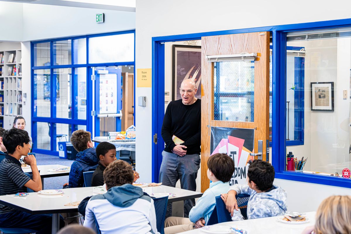 What If A Bestselling Author Visited Gilman Students? | News and Events ...