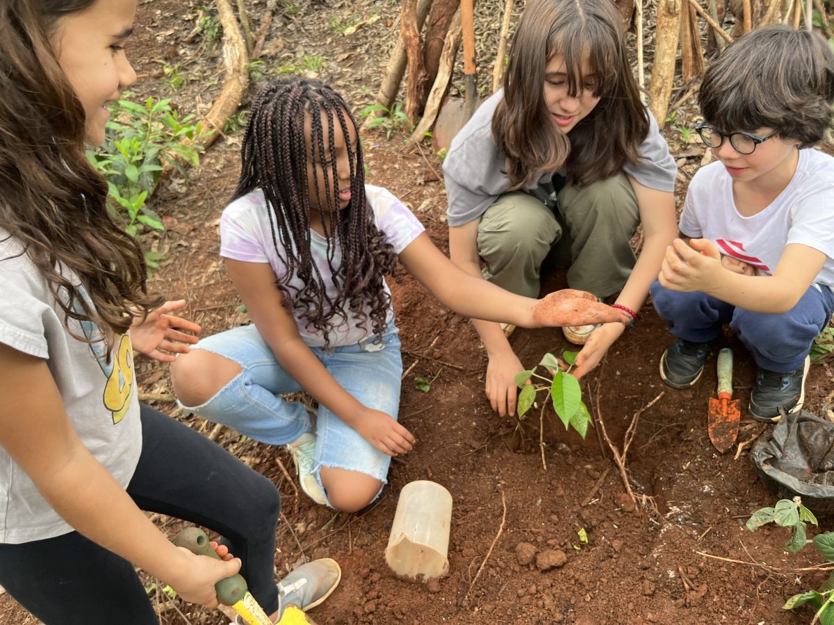 Sustainable Unity: ISK Students Plant Trees at the Blanchard Community ...