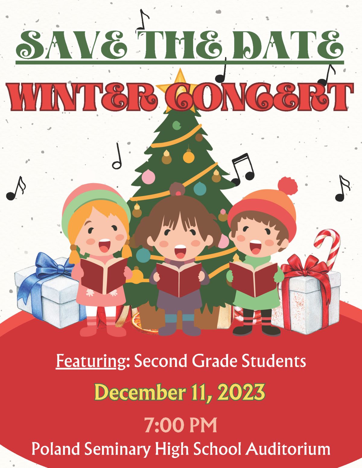 December 11, 2023 - 2nd Grade Winter Concert | News Post