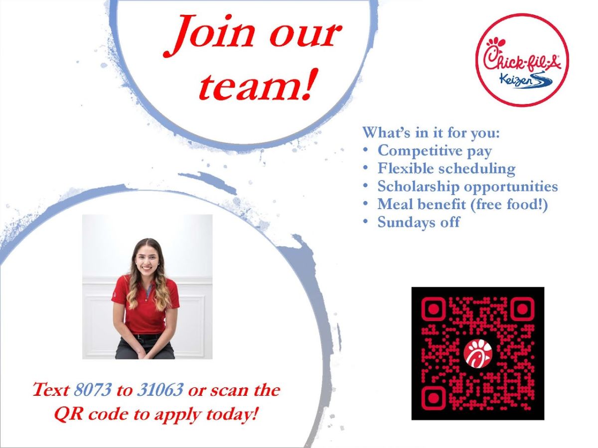 Chick-fil-A is Hiring! | Post detail page