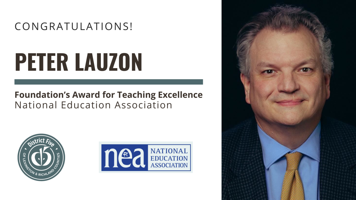 School District Five educator receives National Teaching Excellence ...