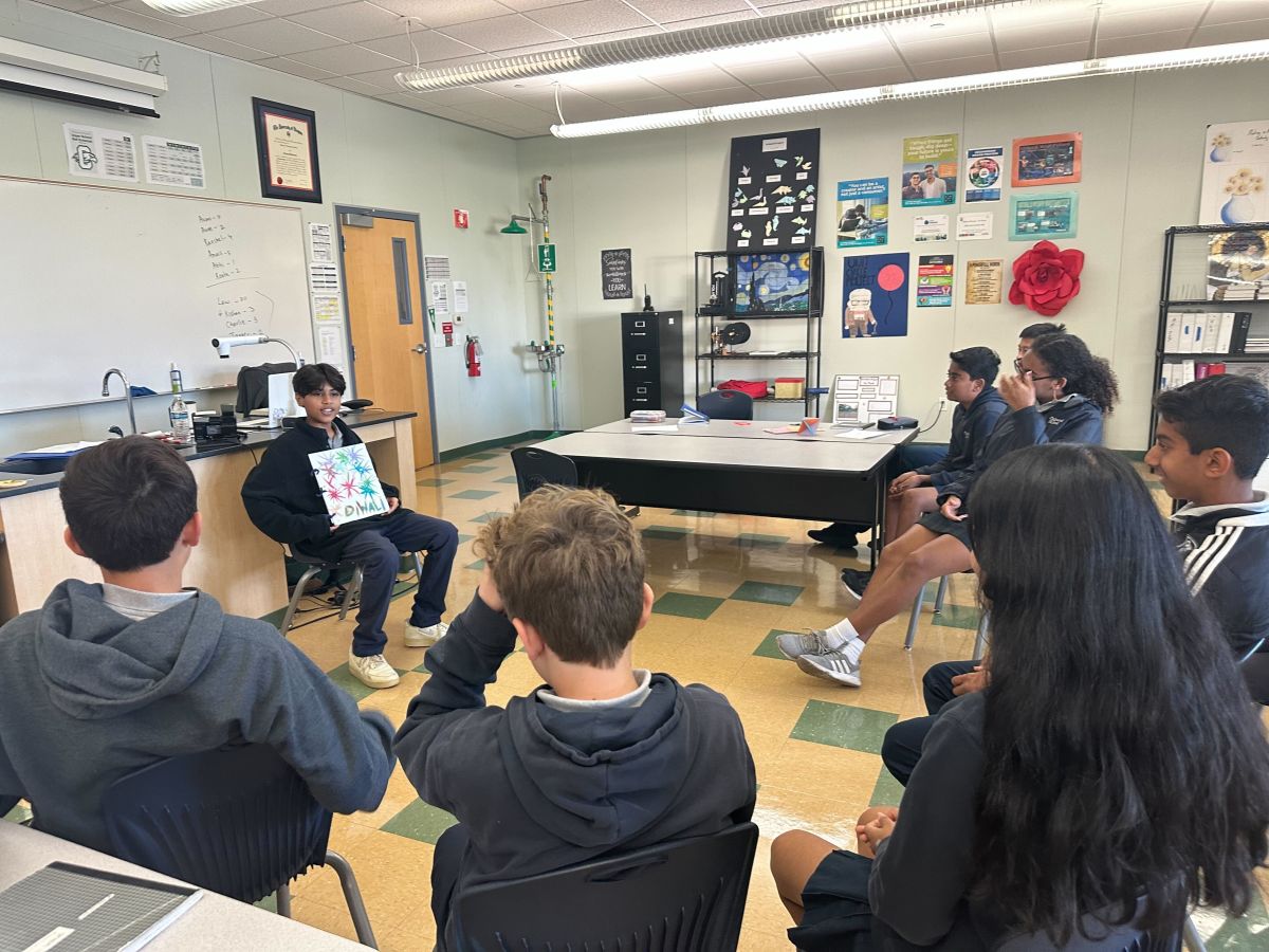 8th Grade Geometry Students Present Trimester 1 Projects | News Details