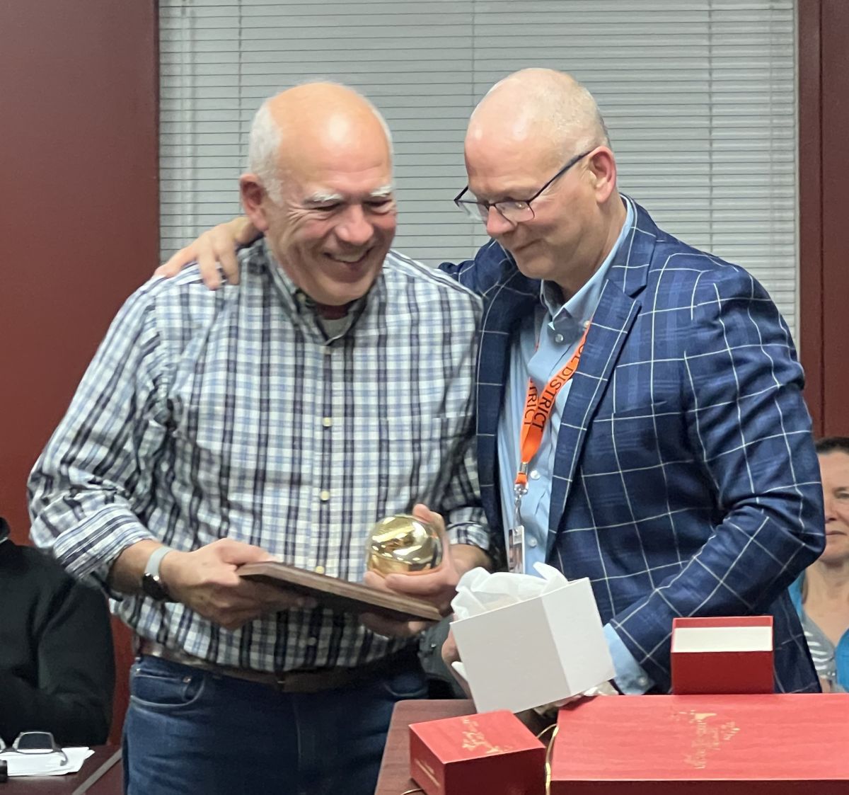 Thank You School Board Director Bill Correll | District News