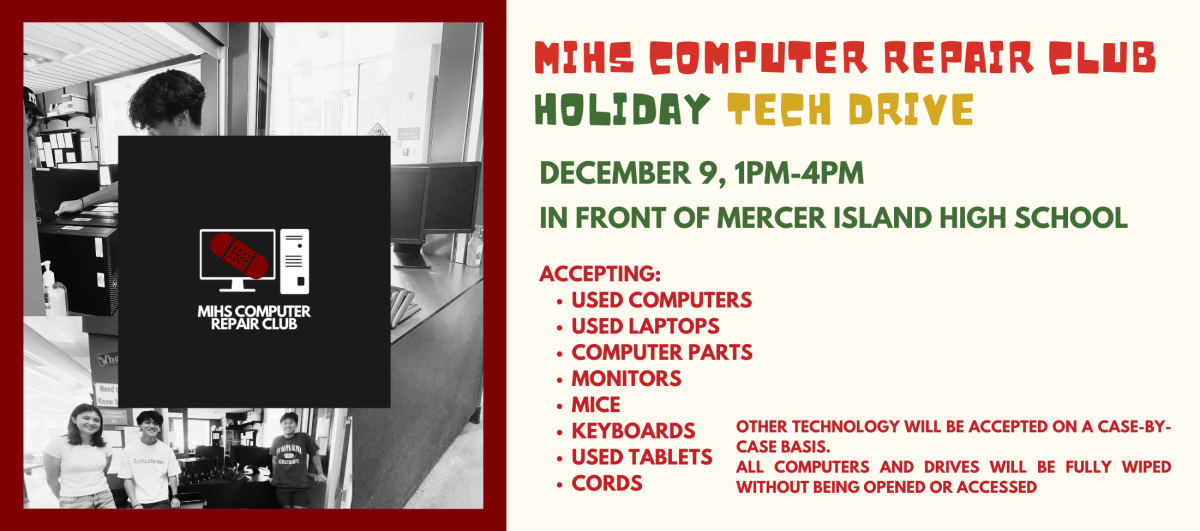 MIHS Computer Repair Club Running Holiday Technology Donation Drive | News