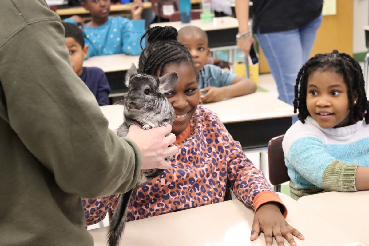 Naturalist educator from Greenburgh Nature Center visits Grimes School ...