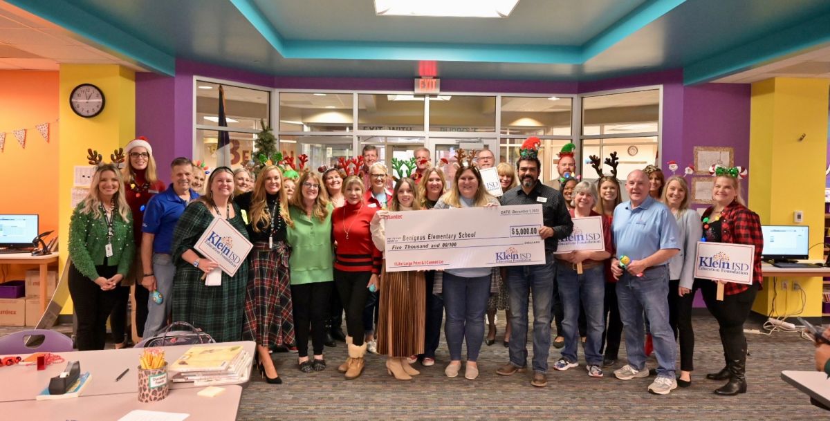 Benignus Elementary Awarded $5,000 from KEF for ‘I Like Large Print and ...