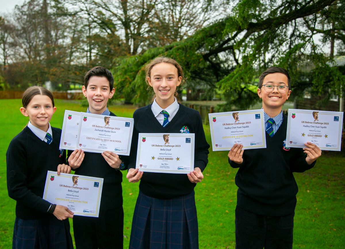Millfield Prep pupils receive top marks in National computing ...