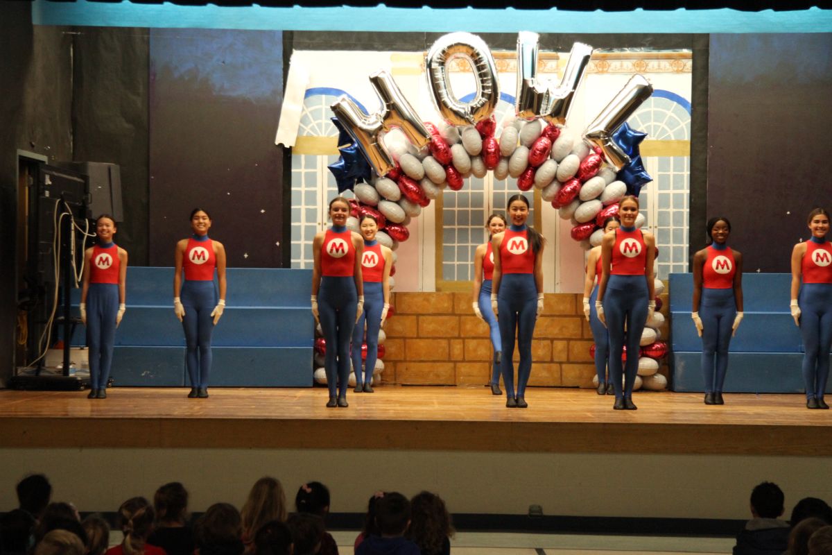 MIHS Drill Team Takes Part in West Mercer Belonging Assembly | News