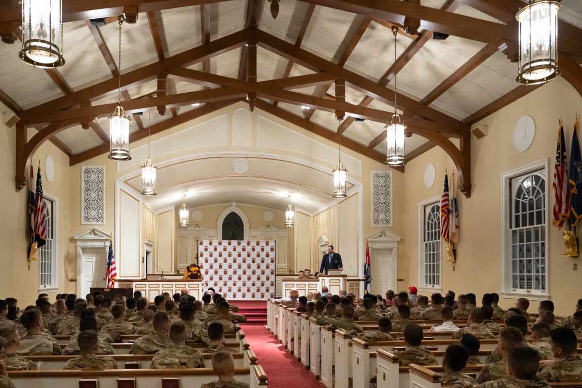 Cadet-Athletes Honored at 2023 Fall Sports Assembly | News Details