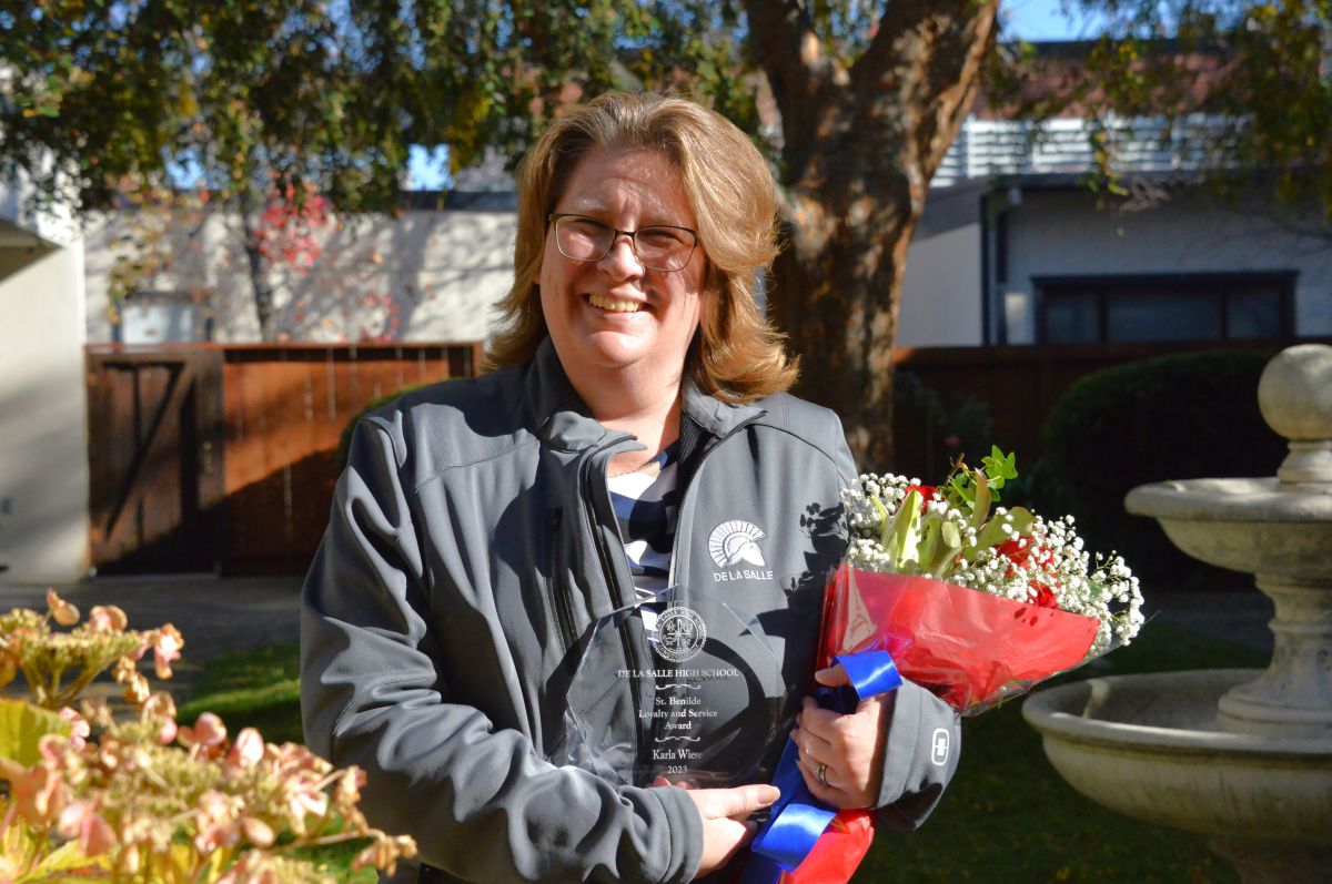 Karla Wiese Receives De La Salle's Saint Benilde Award During School ...