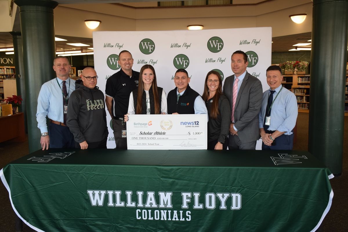 WFHS Senior Kayla Gilmore Named News 12/Bethpage Federal Credit Union ...