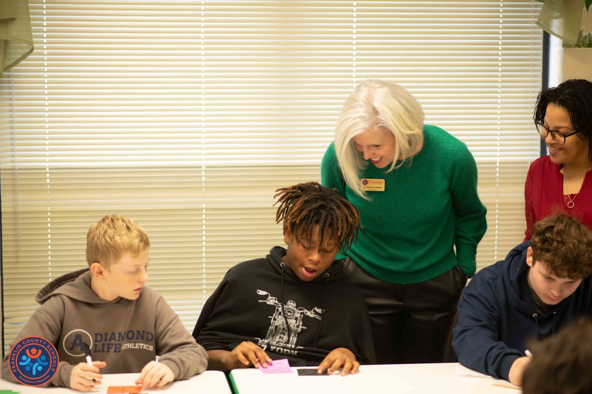 Superintendent Schuhler Visits Bunn Middle School | News Details