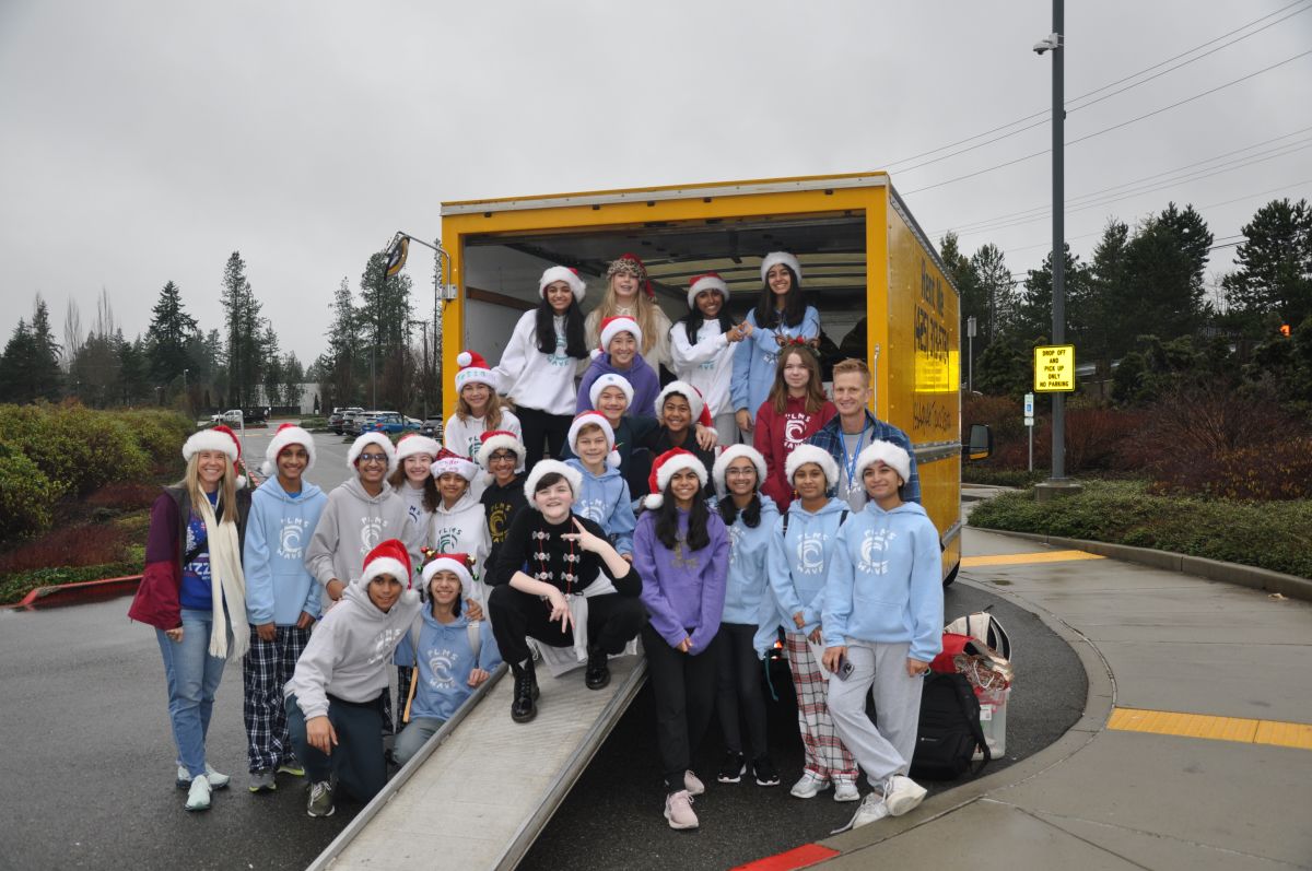Spirit of Giving | News Article - Pine Lake Middle School