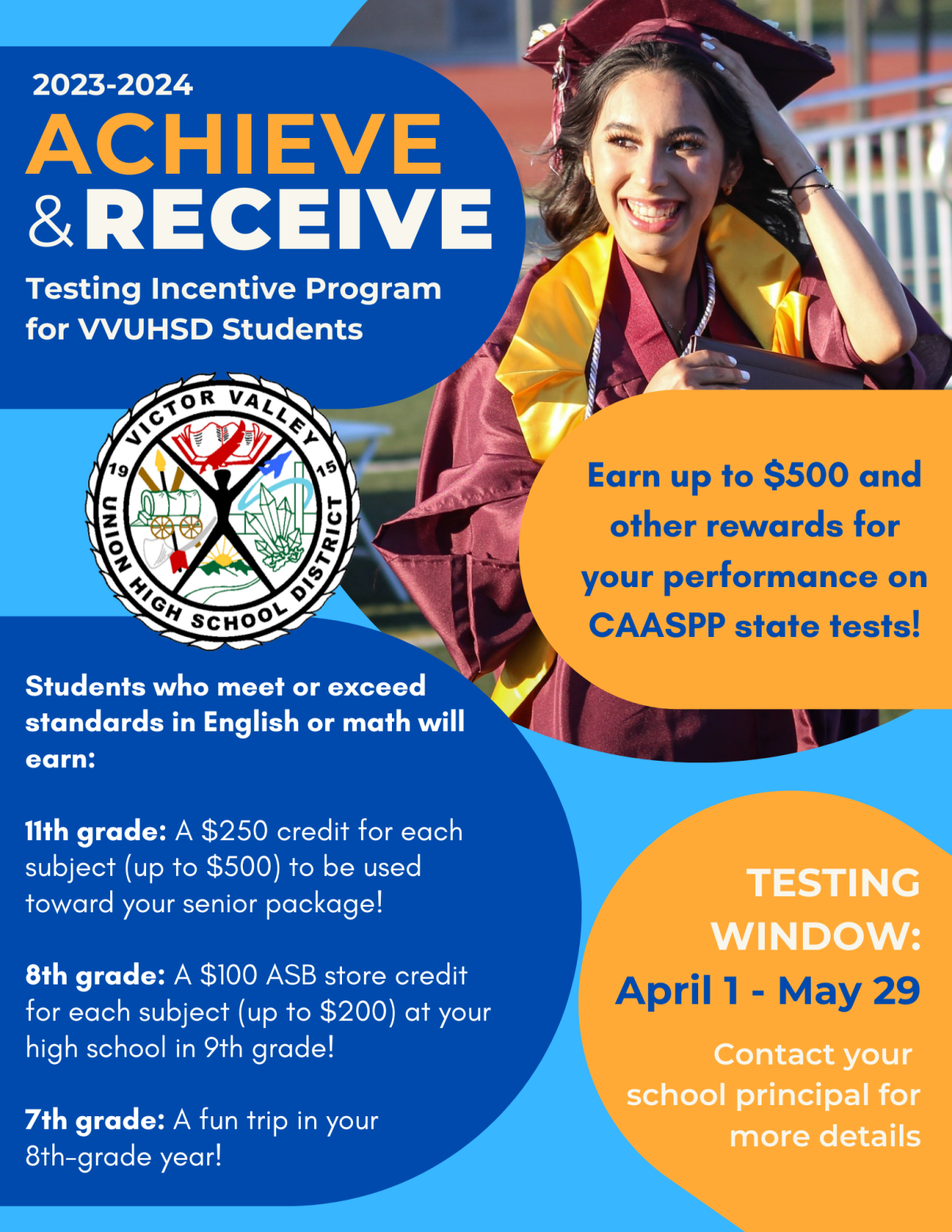 Introducing our student Achieve & Receive Program! / ¡Presentamos ...