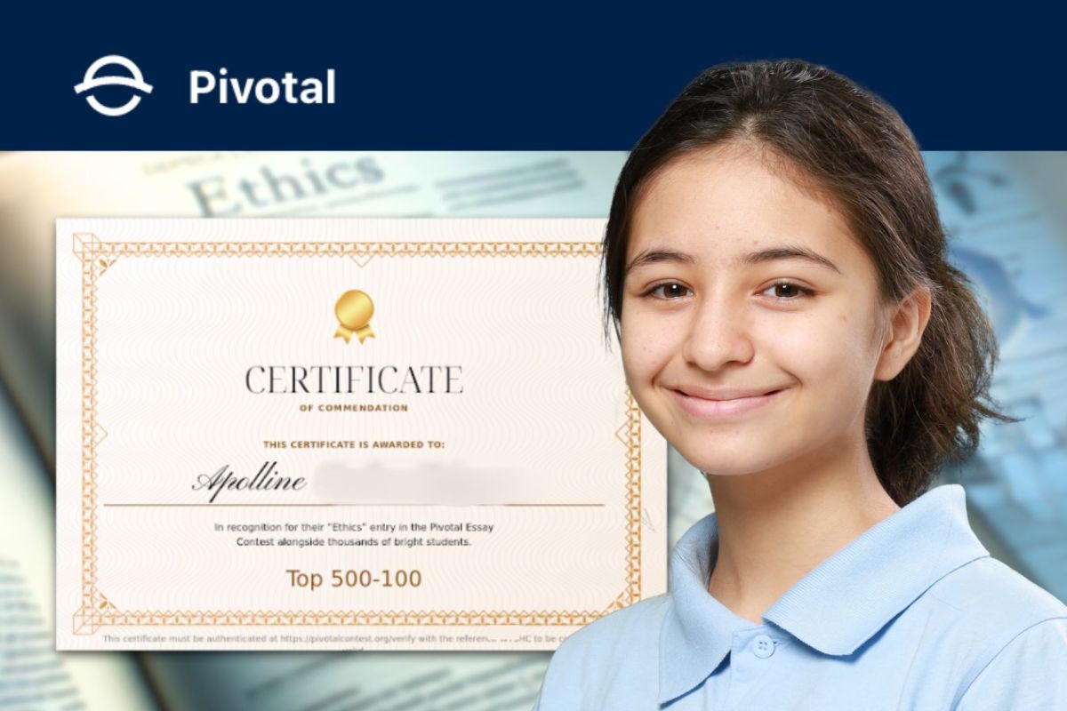 Ethical Exploration: Apolline's Pivotal Essay Earns Her a Spot Among the Top 5% | post-details