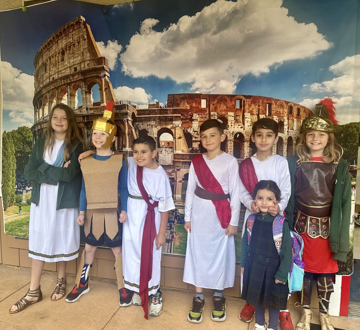 A Day in Ancient Rome with 3rd Grade Explorers | News Details
