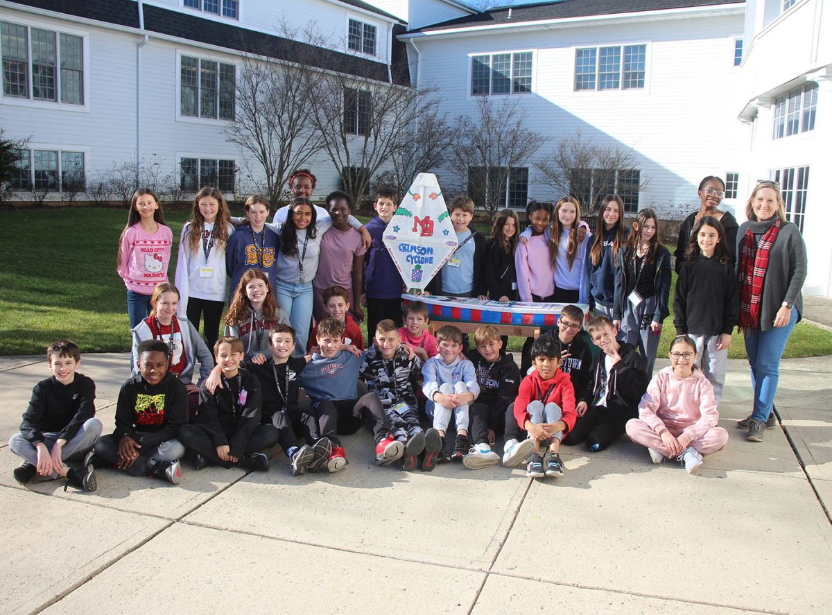MBS 6th Grade Sailboat, "Crimson Cyclone," Ready to Begin its Journey ...