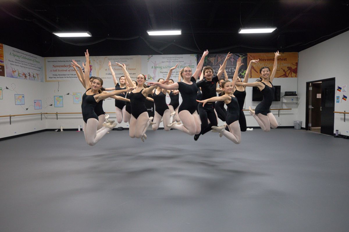 Performing Arts Students Celebrate New Dance Floor | Scots in Action story