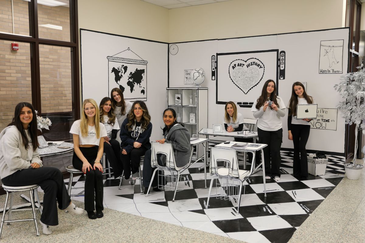 Hills East Art History Class Creates 18th Annual Art Installation ...