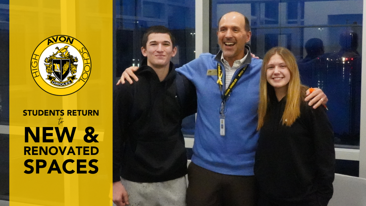 AHS Students Return to New and Renovated Spaces | Experience Avon
