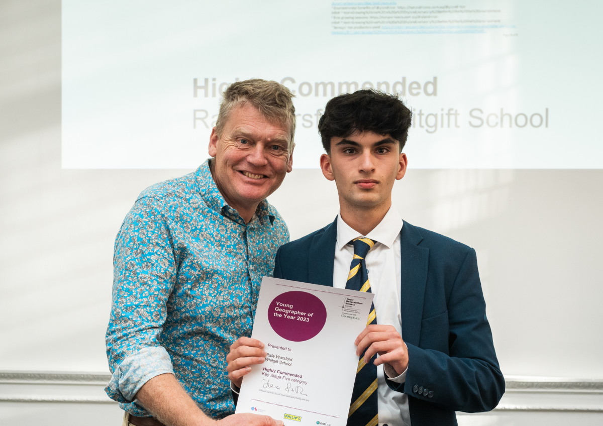 Young Geographer of the Year competition | News Article