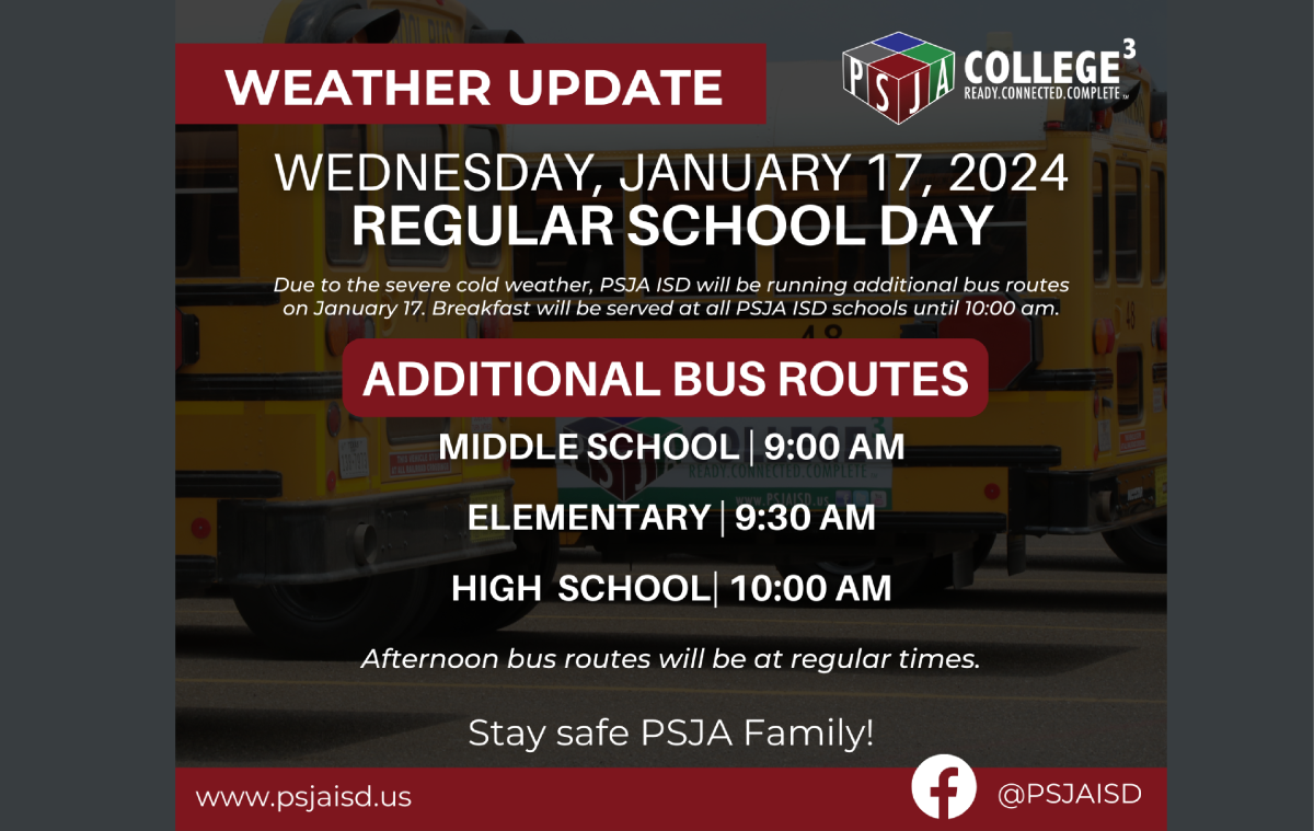Weather Update: Classes for Wednesday, January 17, 2024 will be a ...