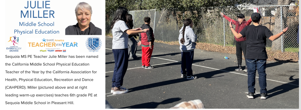 Sequoia Middle School's Julie Miller is named California Middle School ...