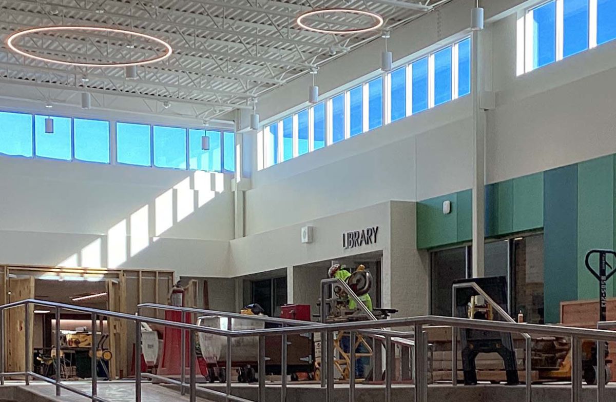 The new commons space is nearing completion! | Construction Articles