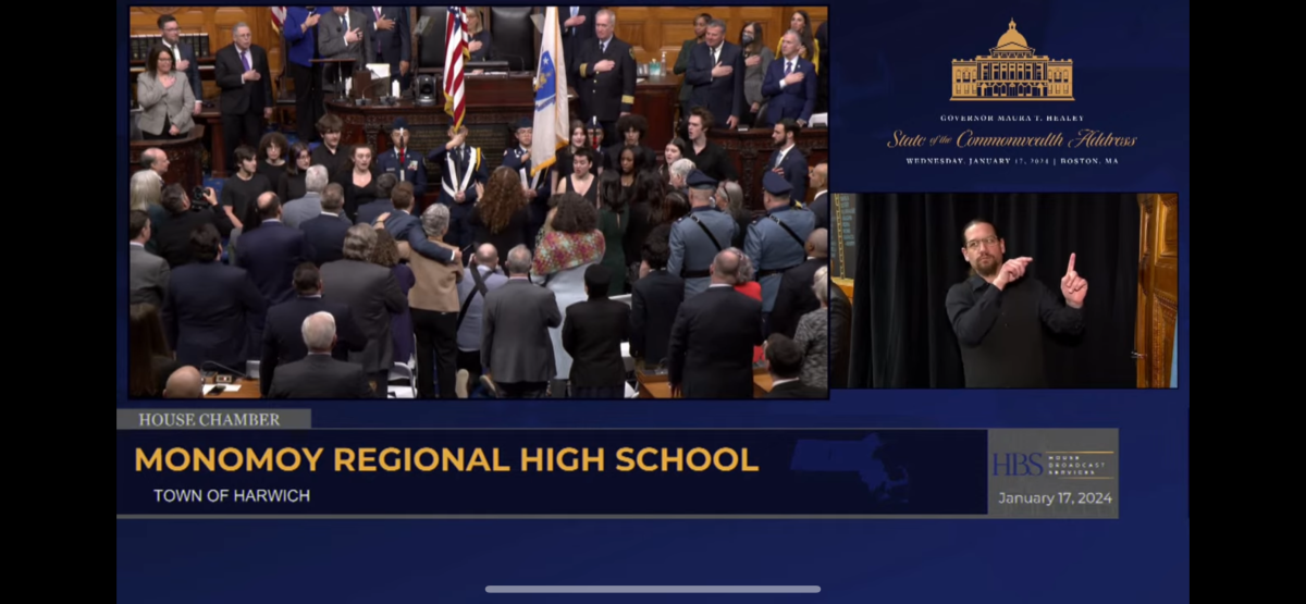 MRHS Select Choir performs at Gov. Healey's State of the Commonwealth Address | Post Details