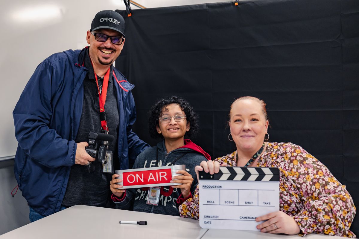 New Del Valle MS Broadcast Club growing one take at a time | District ...