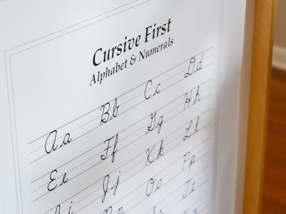 Cursive & Phonograms | Post Page Admissions Home