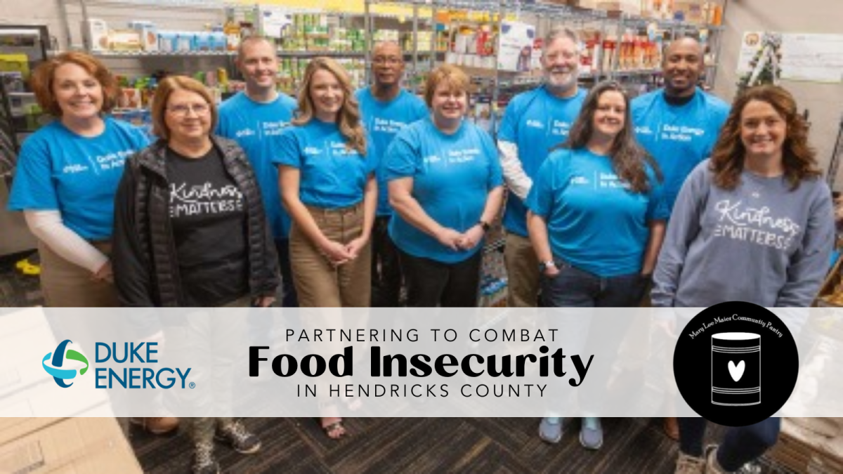 Duke Energy Partners with Mary Lee Maier Community Pantry | Experience Avon