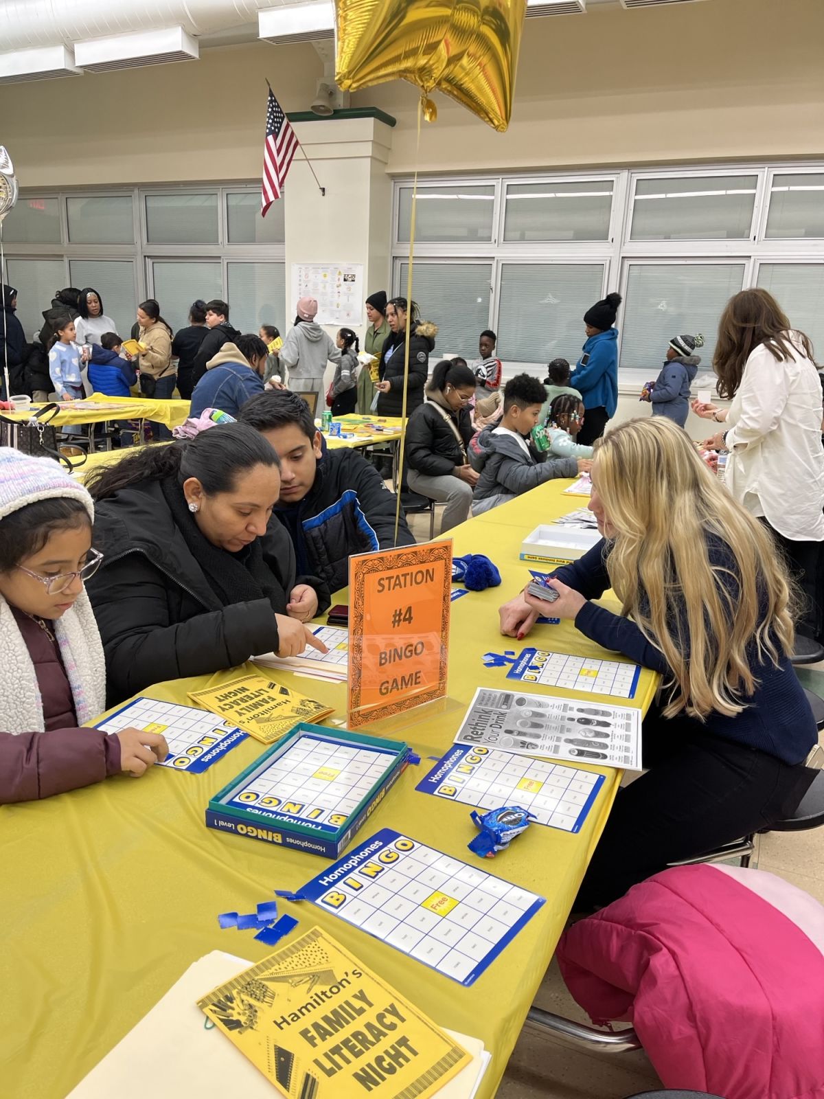 Hamilton’s family literacy game night | News Details