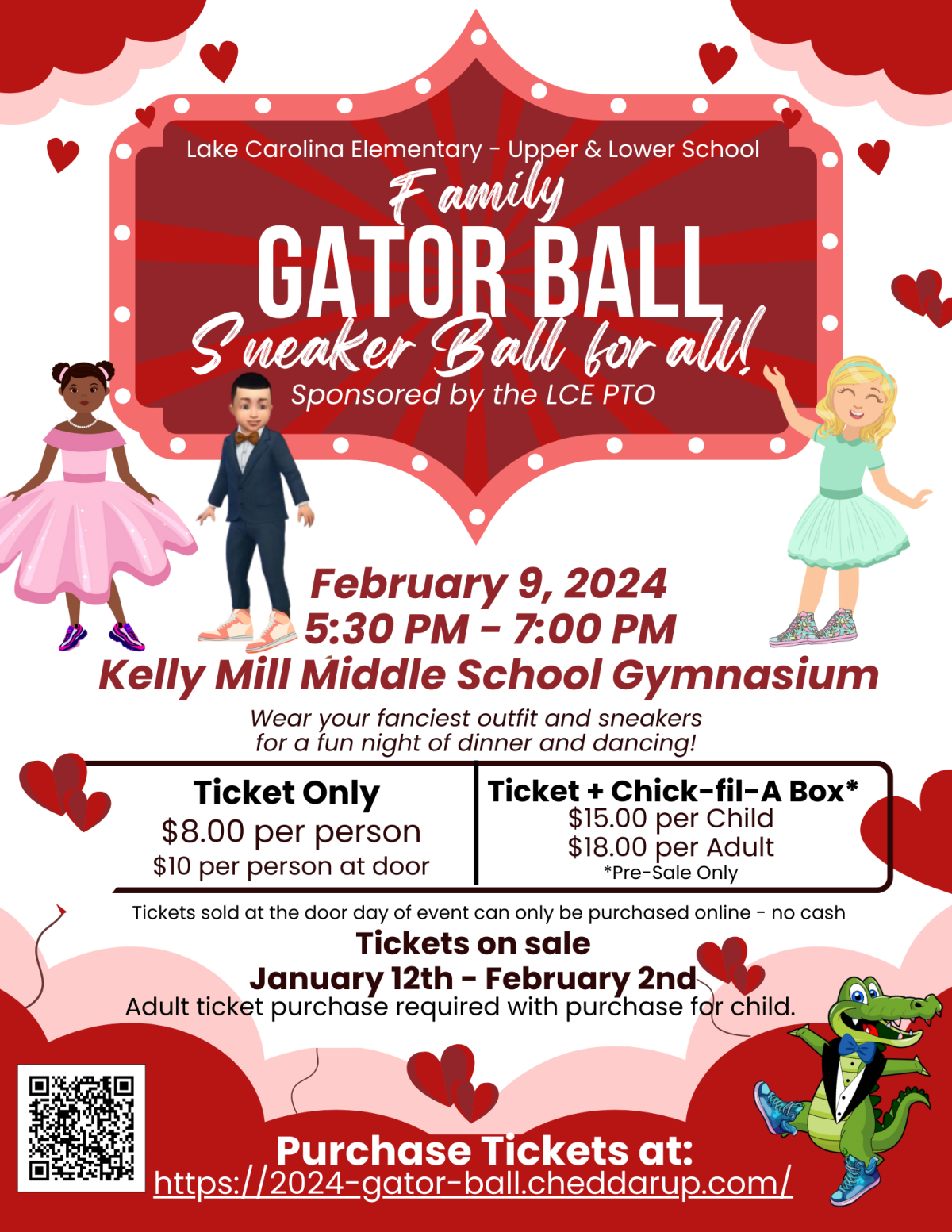 Gator Ball ~ Sneaker Ball for All! | Details