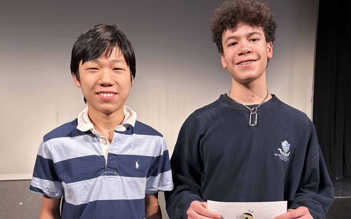 I-M-P-R-E-S-S-I-V-E! Spelling Bee Champion | Timothy Christian Schools