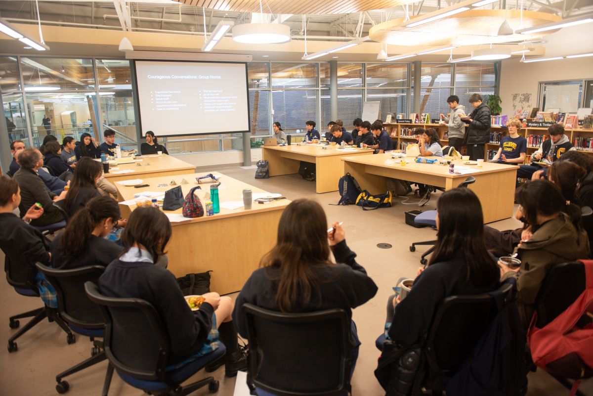 Student-Led Courageous Conversations Create Space to Listen and Learn ...