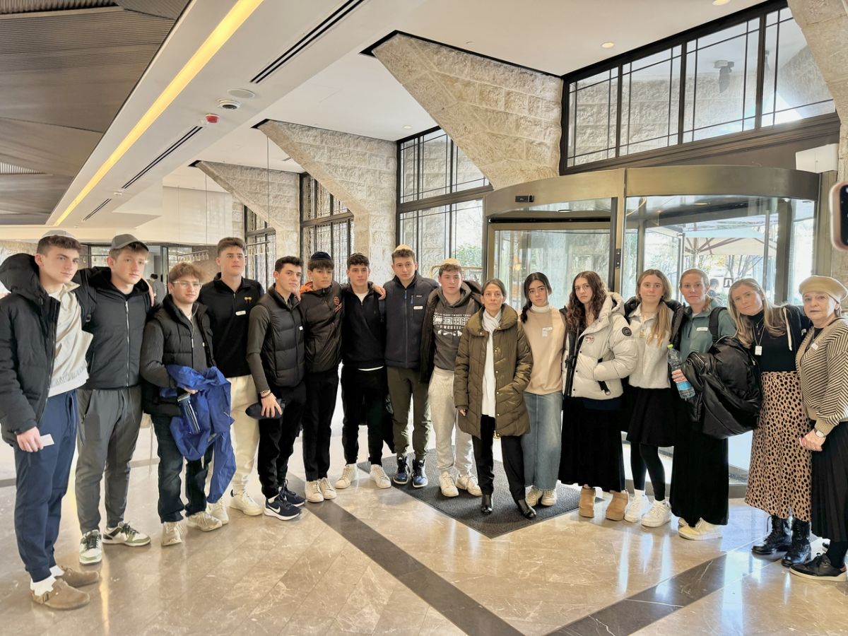 First Days of Ramaz Upper School Mission to Israel: Recap | Ramaz News ...