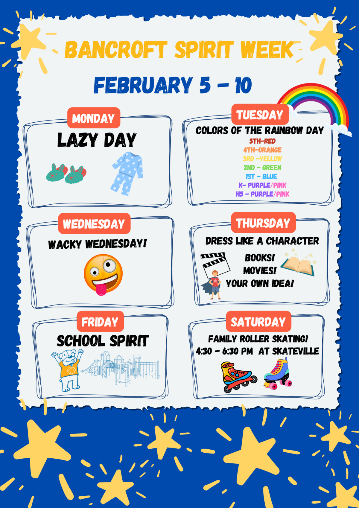 Bancroft Spirit Week | News Details