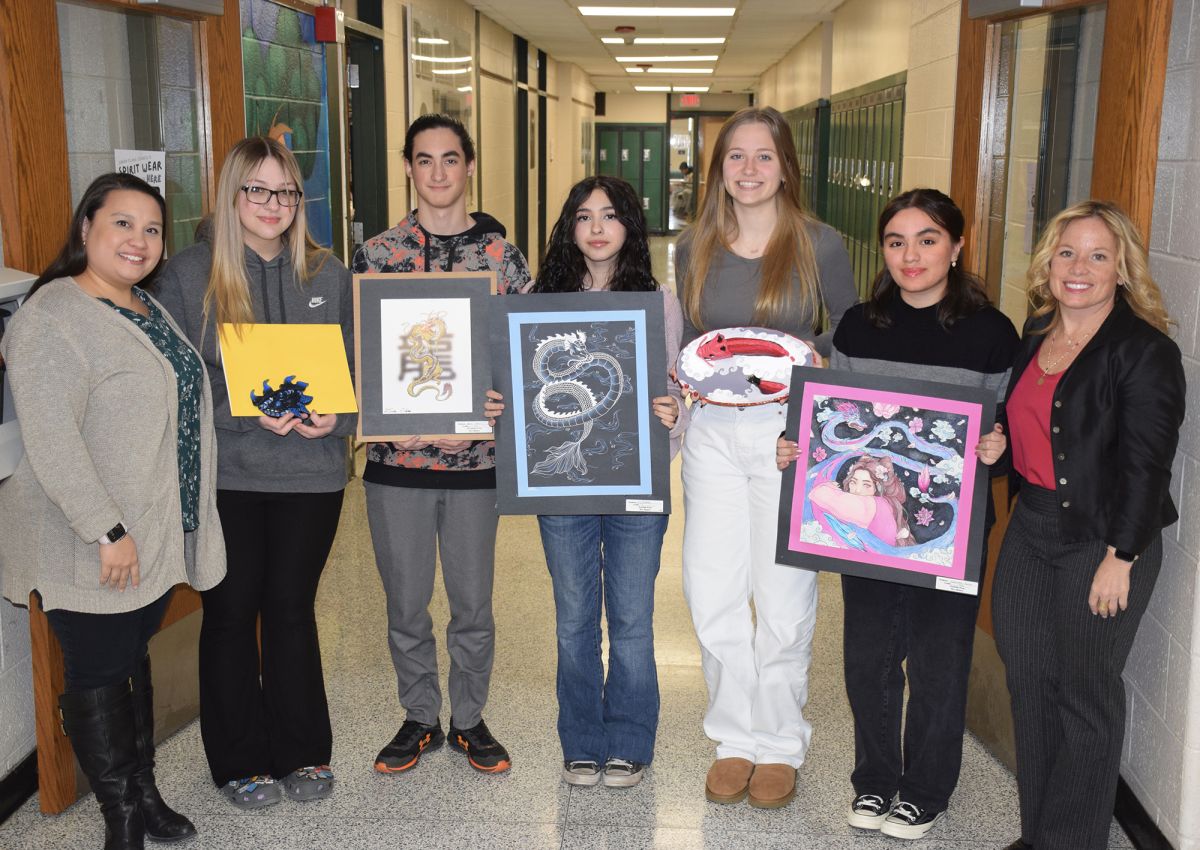 WFHS Student-Artists Featured in Year of the Dragon Art Show | News Post