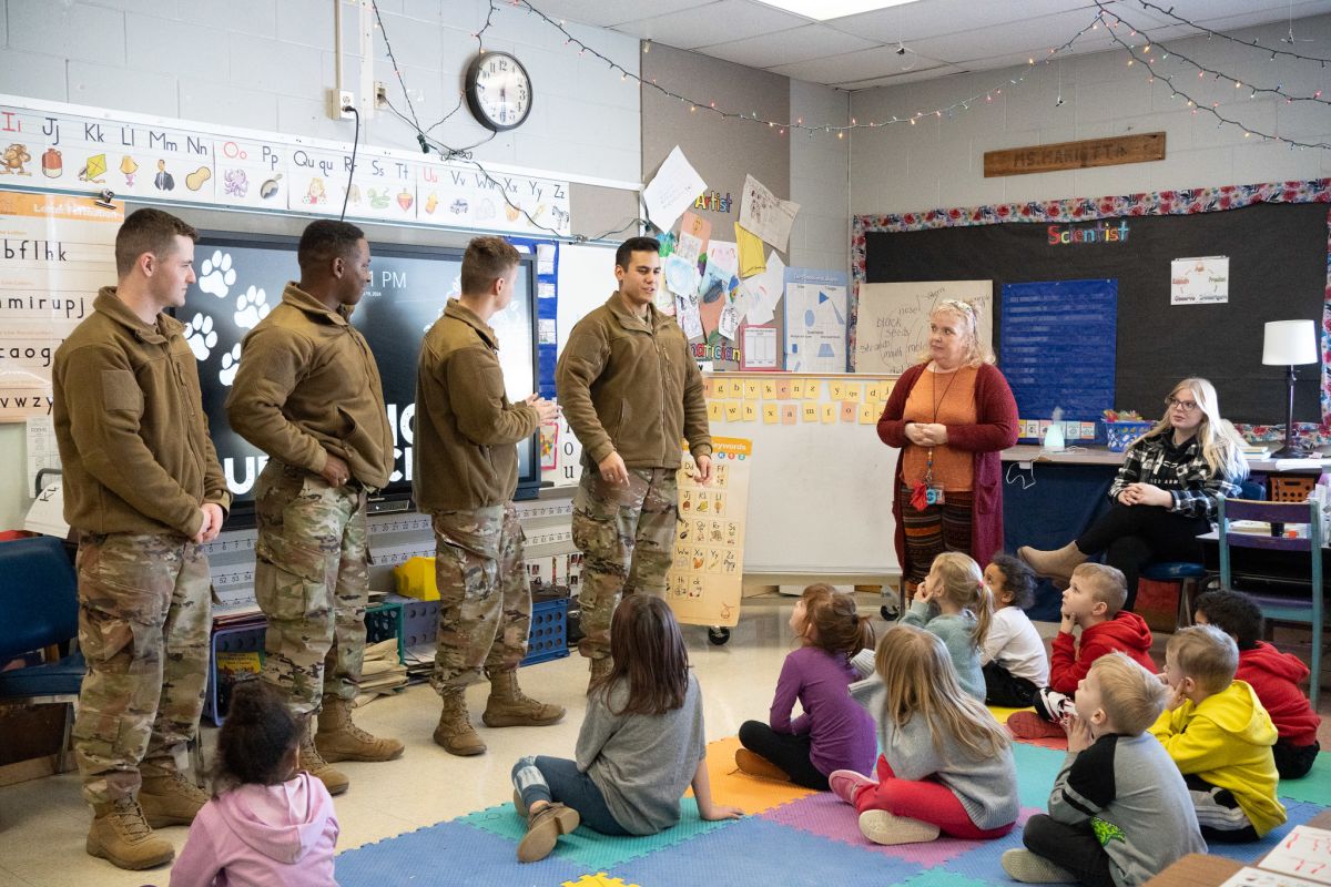 Character Builder: Missouri Military Academy Cadets Engage in Lunch ...