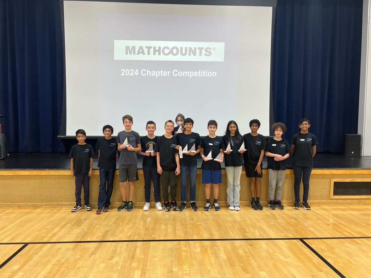 Middle School Mathletes Shine at Chapter Competition | News Details