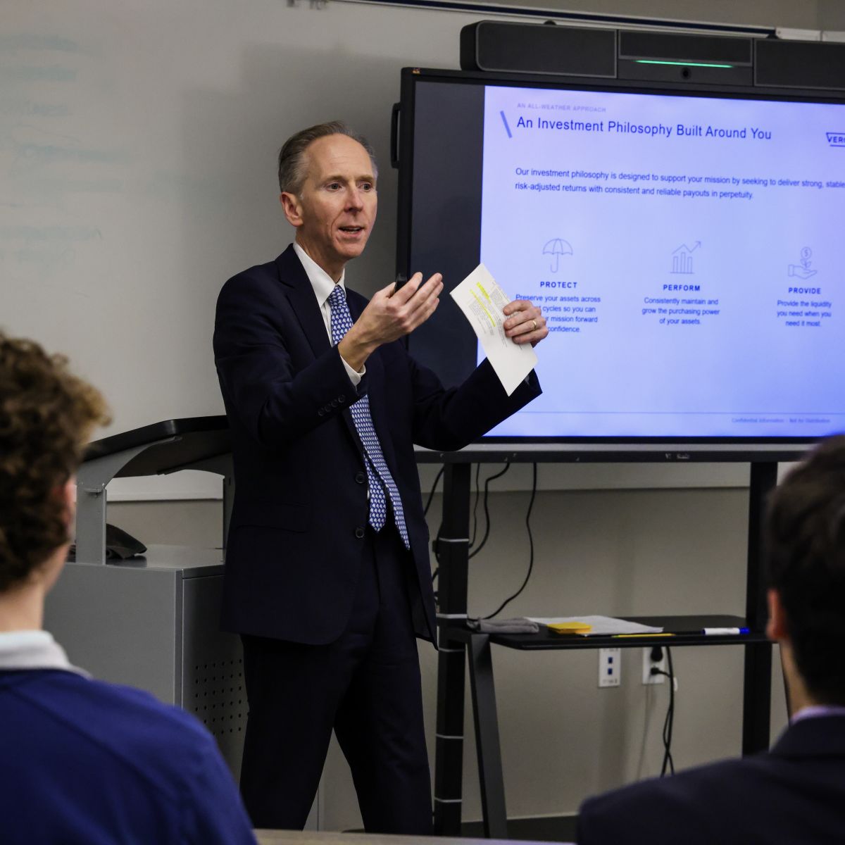 CBA Students Get Down to Business | Post board page