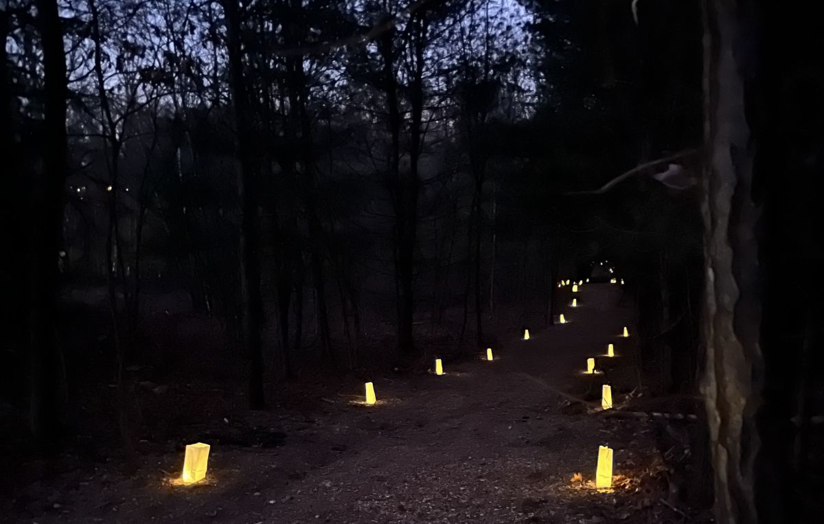 Luminary Walk in the Back 40 | News Details