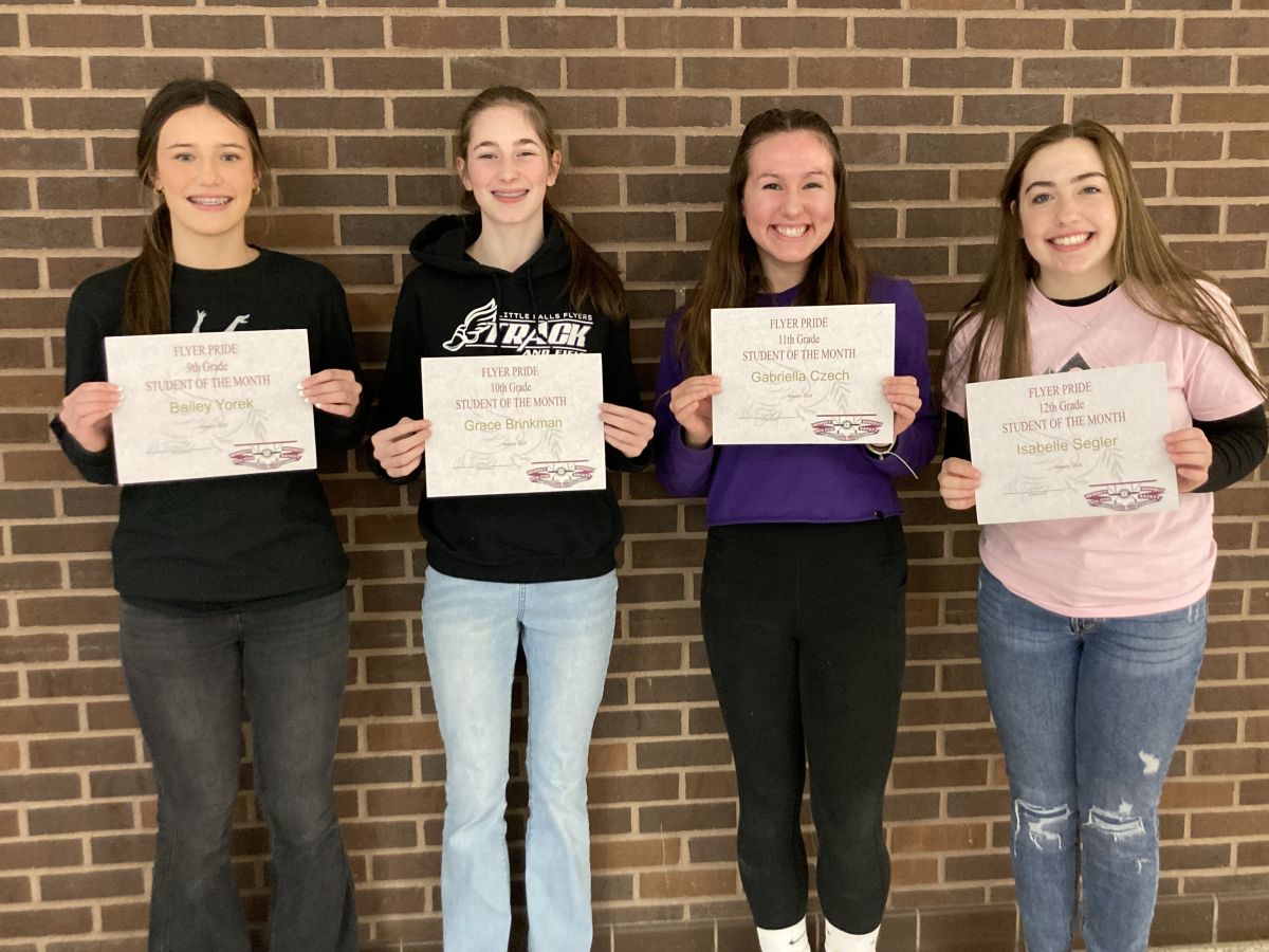 LFCHS Flyer Pride Students of the Month for January | Details