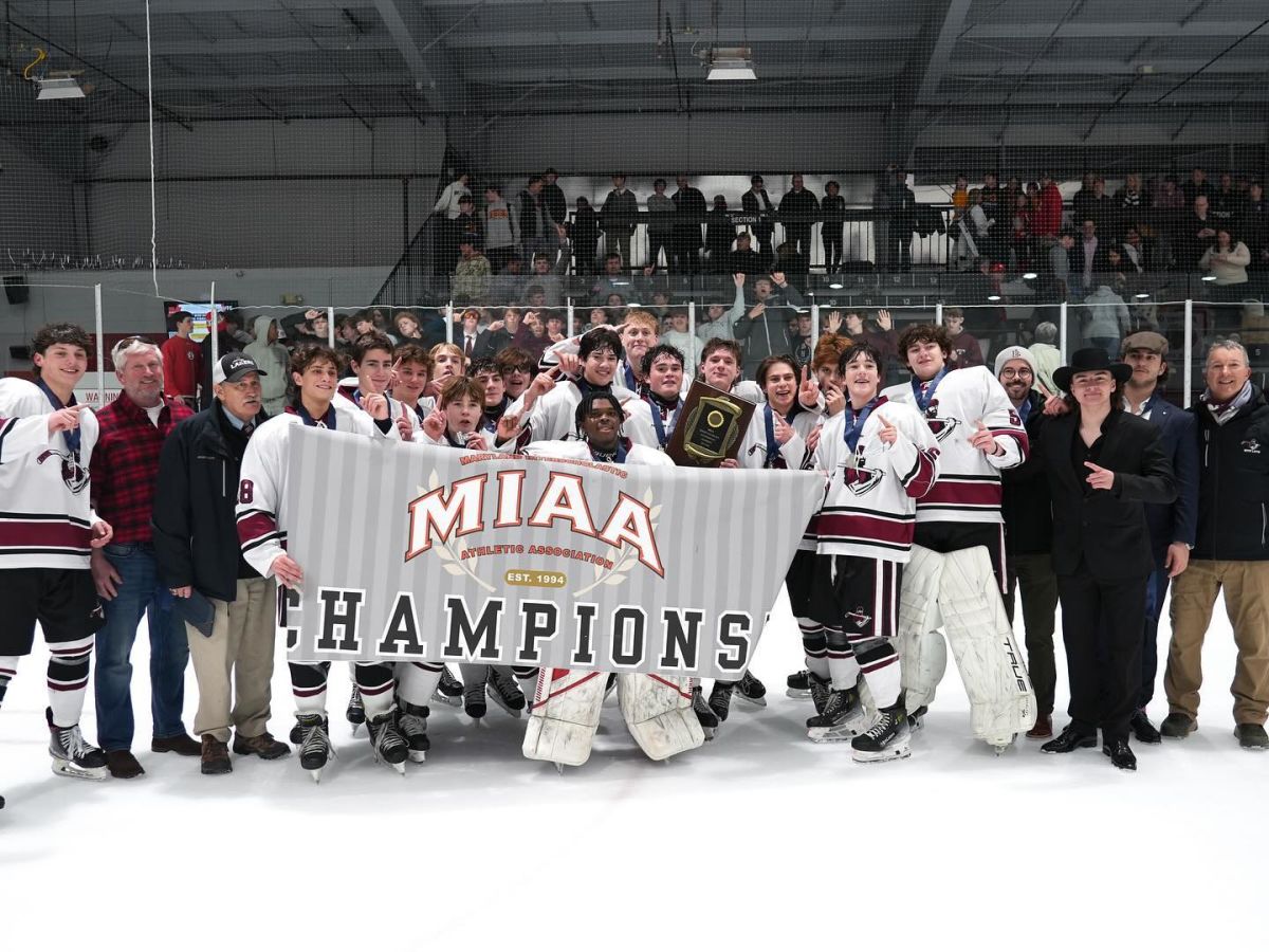 Varsity Ice Hockey Wins the MIAA B Conference Championship! | article
