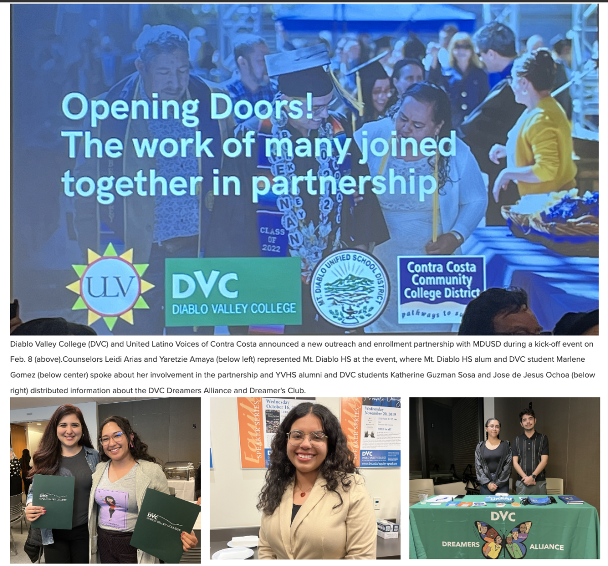 New partnership between MDUSD, DVC and United Latino Voices of Contra ...