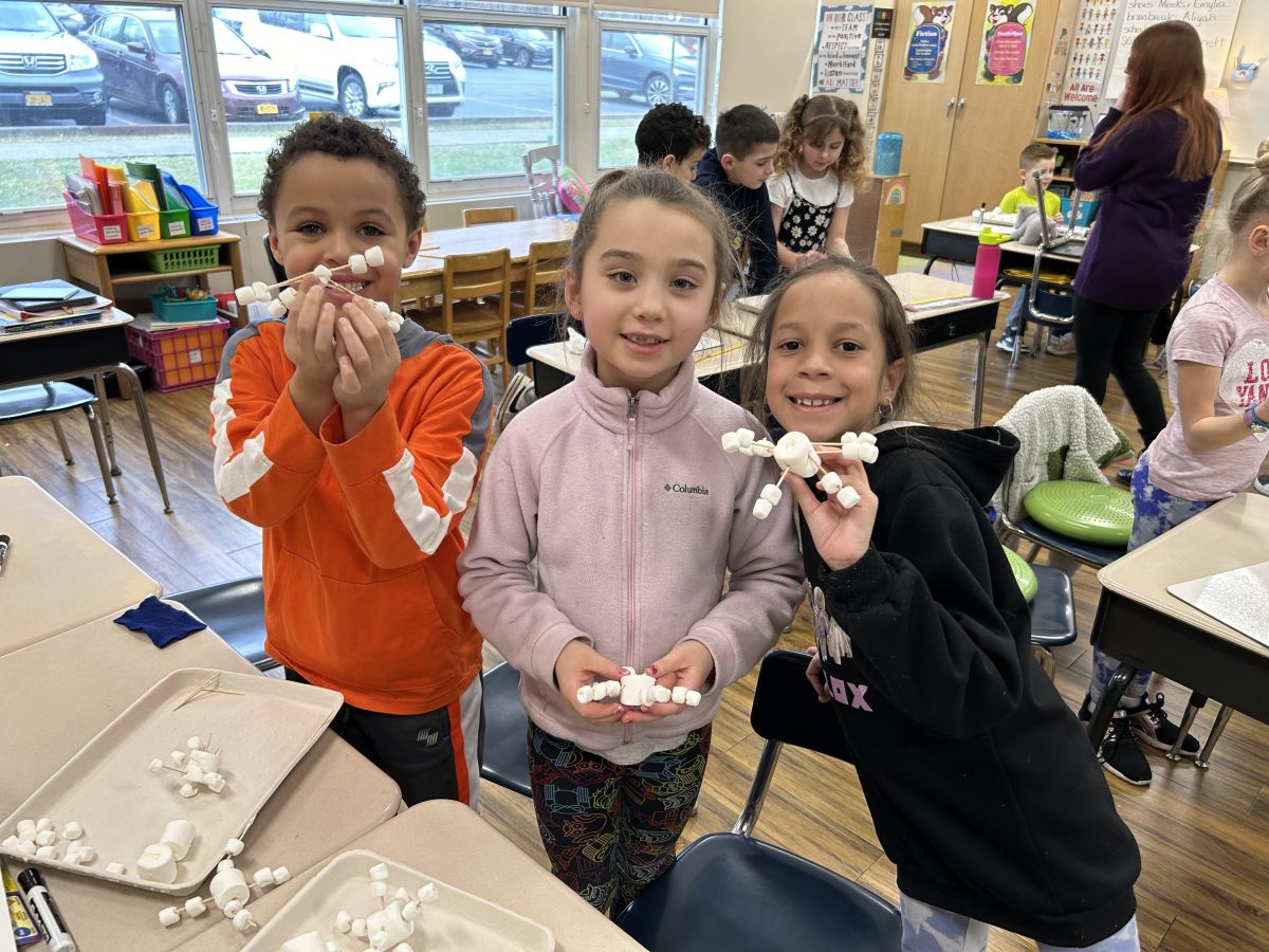 Little Britain students learn about snowflake structure | News Story