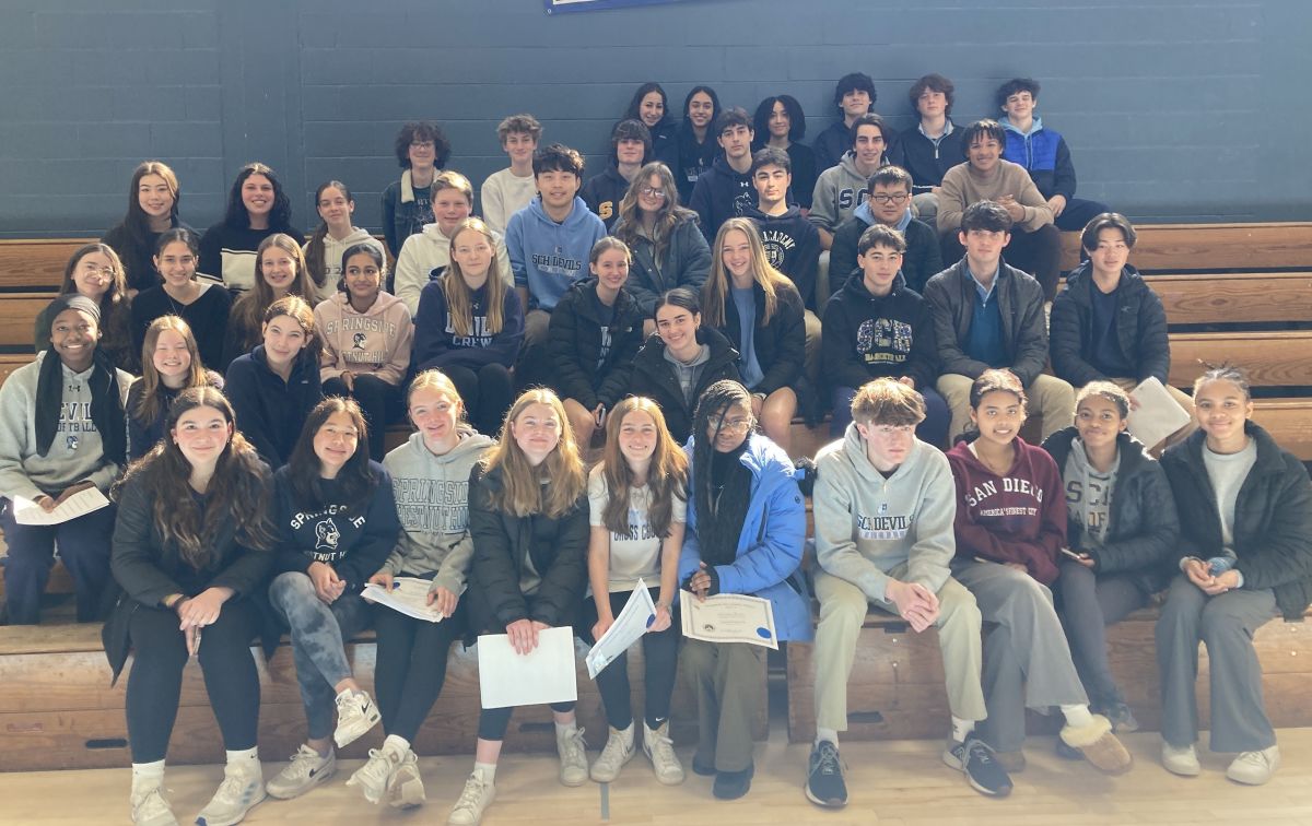 A Record 46 Students Receive 'First Awards' at PJAS | News Stories - SCH